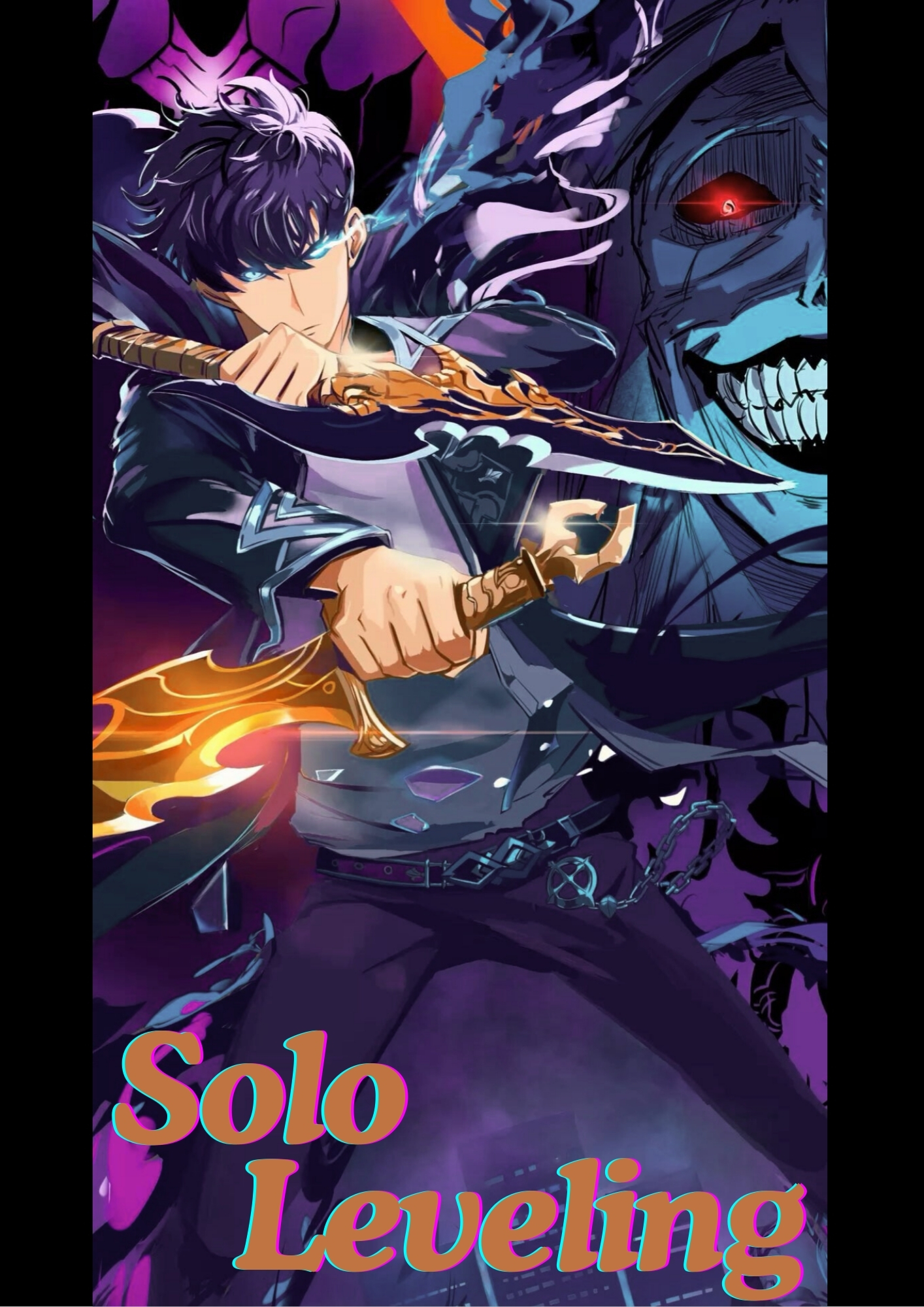 Solo Leveling T-Shirt- 07 - aniwear.pk